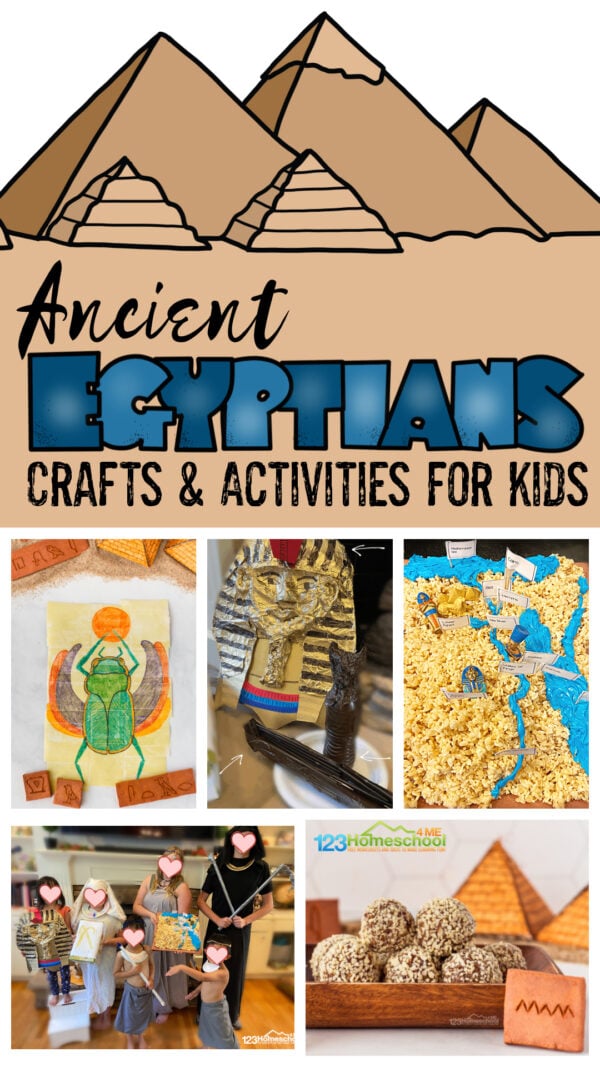 Ancient Egypt History Lesson for Kids with FUN Hands-on Activities