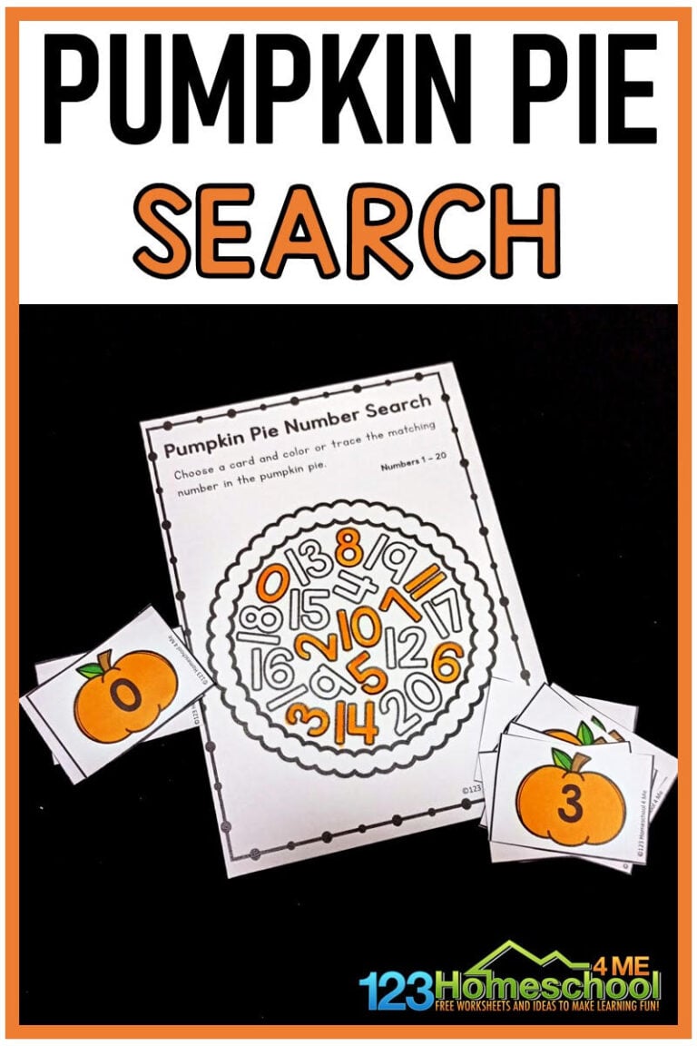 Thanksgiving Pumpkin Pie Worksheets - Color by Letter, Number, & Shape