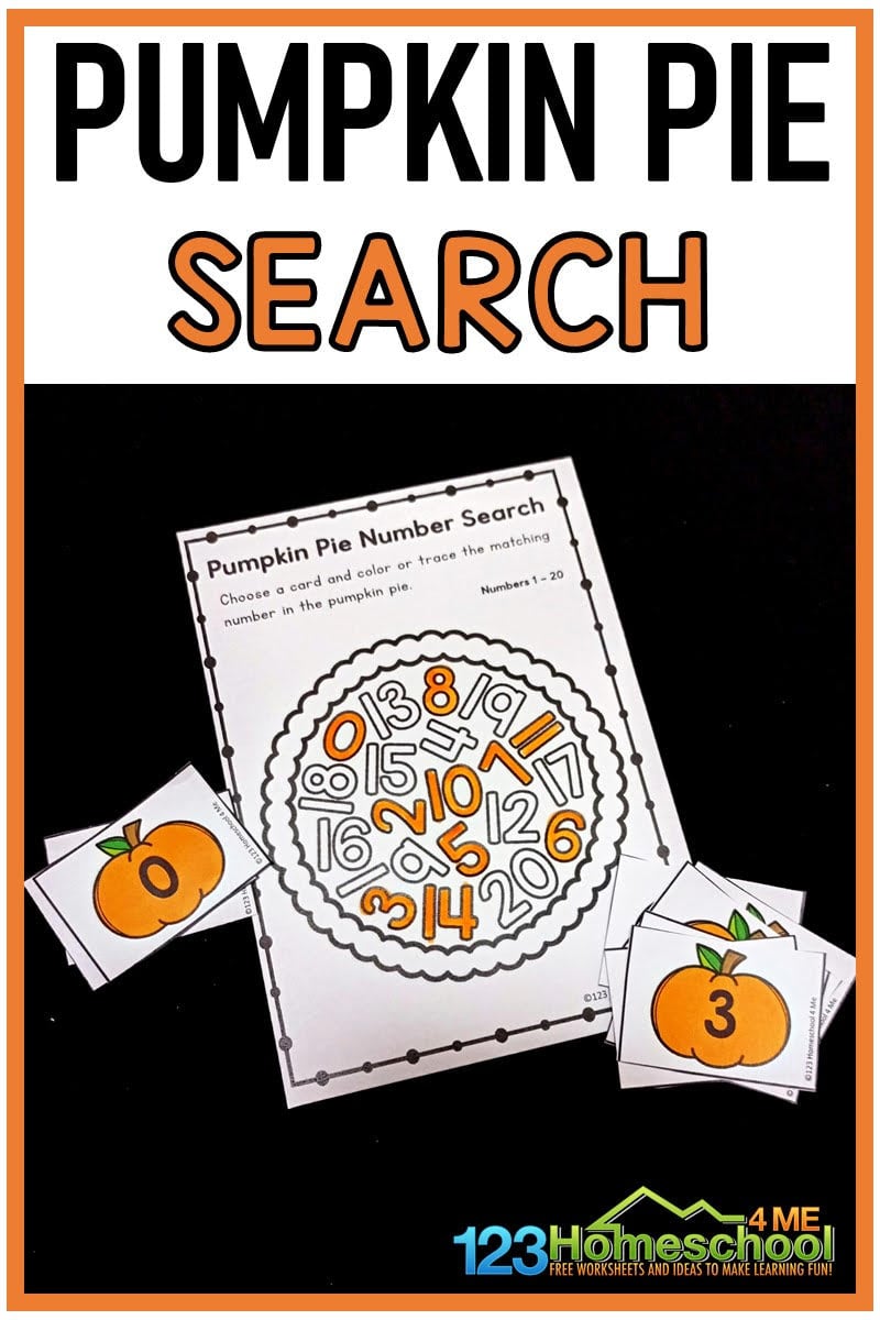 Thanksgiving Pumpkin Pie Worksheets - Color by Letter, Number, & Shape
