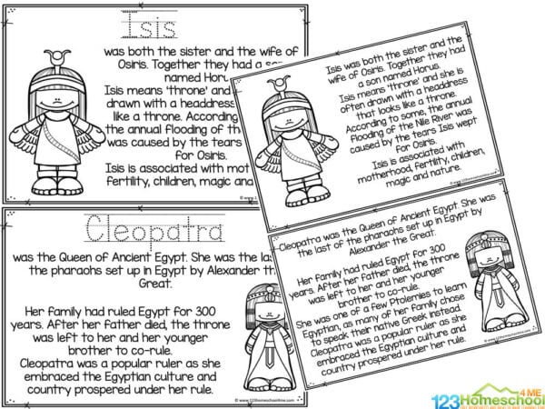 FREE Ancient Egypt Printable Reader for Kids