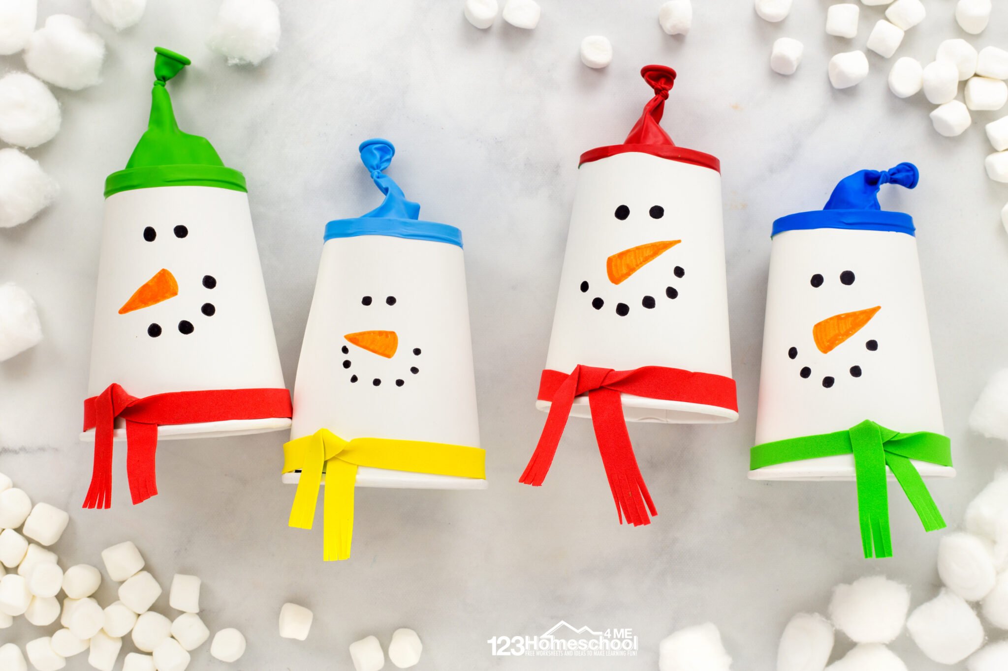 Snowman Kids Activiities