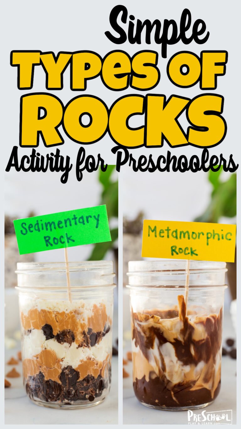 Types of Rocks for Kids - Edible Rock Classification Earth Science Activity