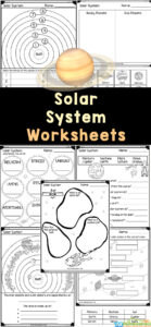 🌒 FREE Moon Phases for Kids Printable Mini Book