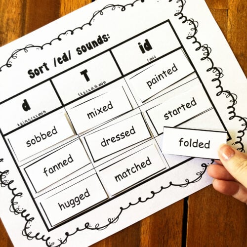 FREE Printable Three Sounds of Ed Worksheets