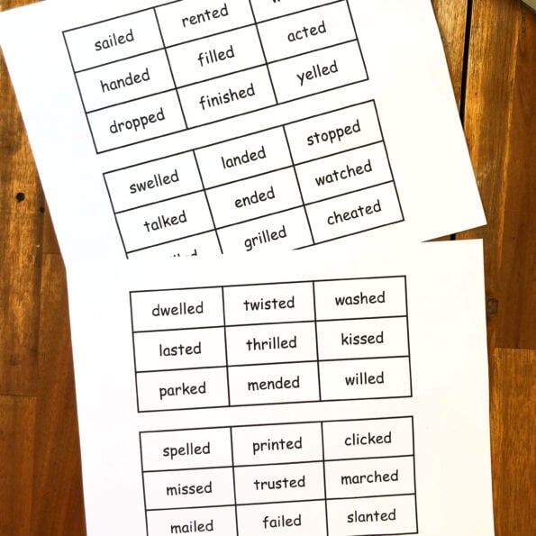 FREE Printable Three Sounds of Ed Worksheets