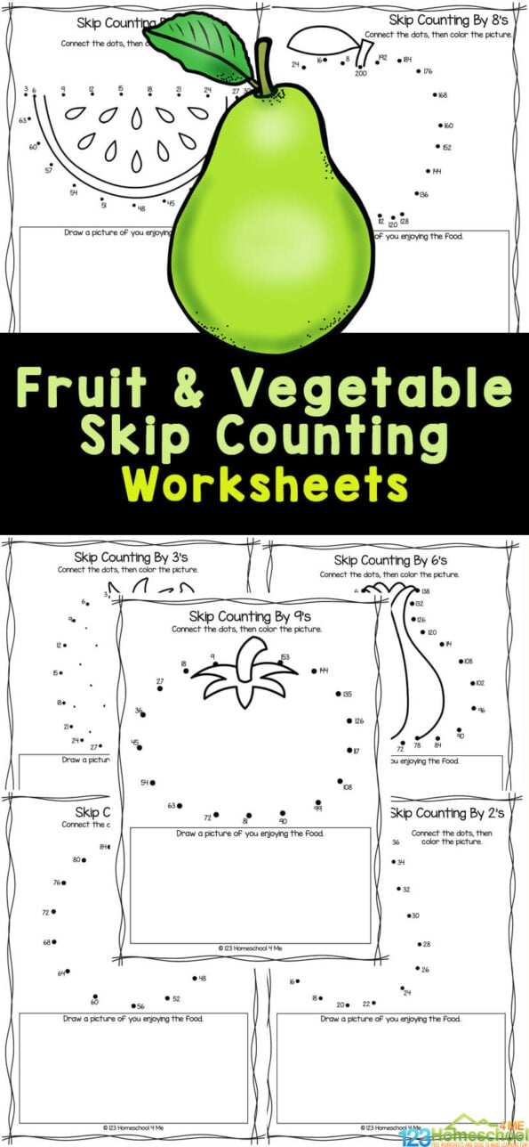 FREE Robot Skip Counting Worksheets - Count by 2s, 5s, 10s Printable ...