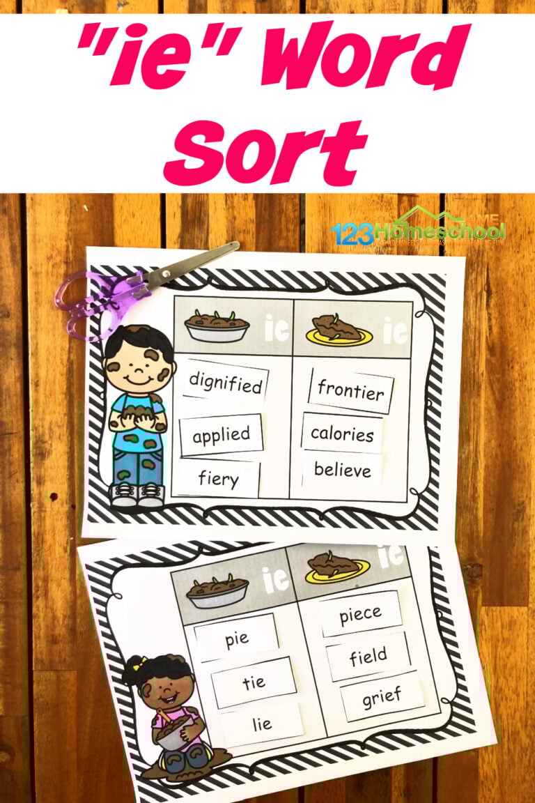 ie Words Phonics Worksheet