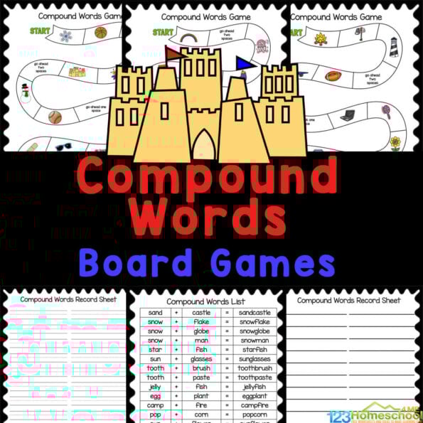 FREE Compound Words Activities for Kids