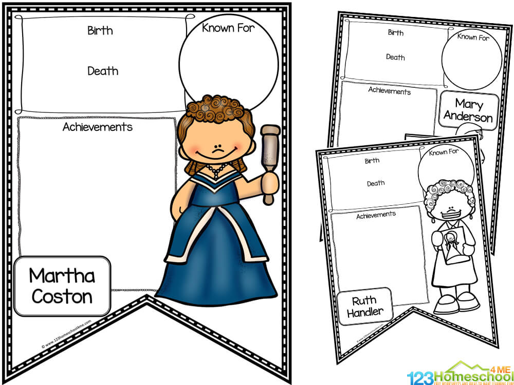 FREE Printable Female Inventors, Women in Science Posters