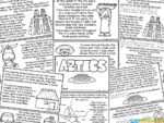 FREE Aztecs for Kids Printable Pages to Read, Color, & Learn