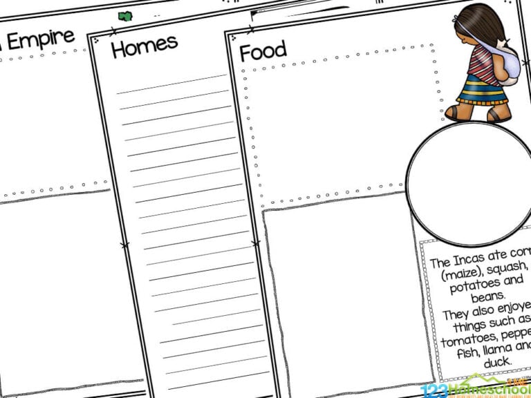 Inca Empire Worksheet