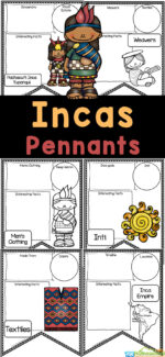 FREE Printable Ancient Inca Empire for Kids Notebooking Worksheets