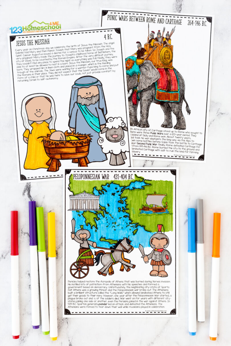 FUN Homeschool World History Curriculum for the Whole Family!