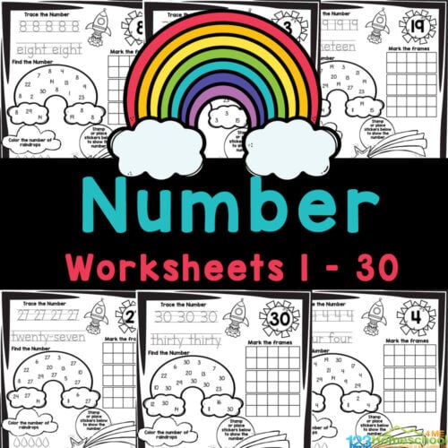Preschool Worksheets Archives - 123 Homeschool 4 Me