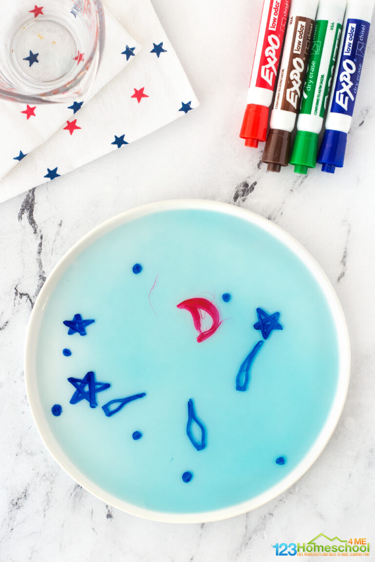 Amazing Dry Erase Marker Experiment for Kids