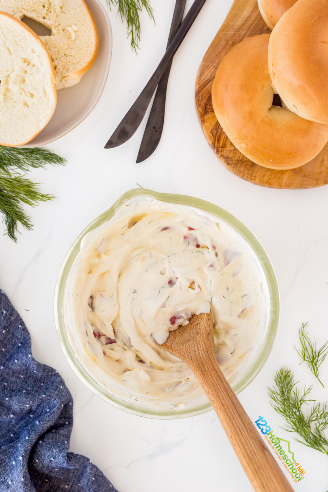 Easy Bagel Dip Appetizer Recipe