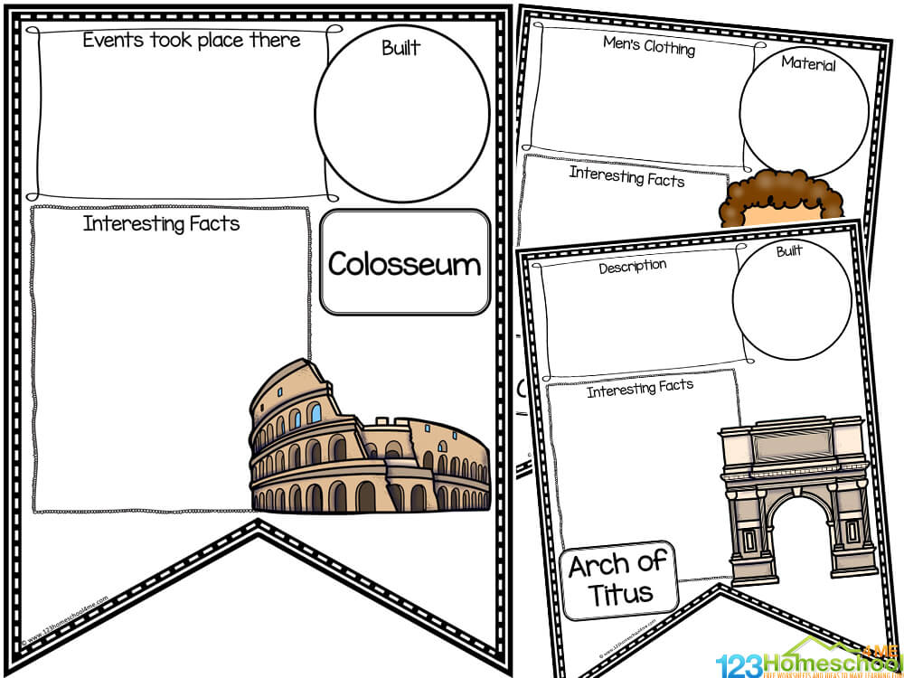 FREE Printable Ancient Roman Civlization Poster