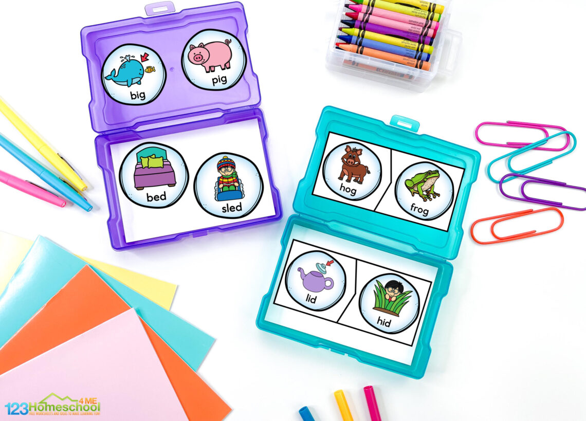 Snowball Rhymes - Match the Rhyming Words Winter Activity