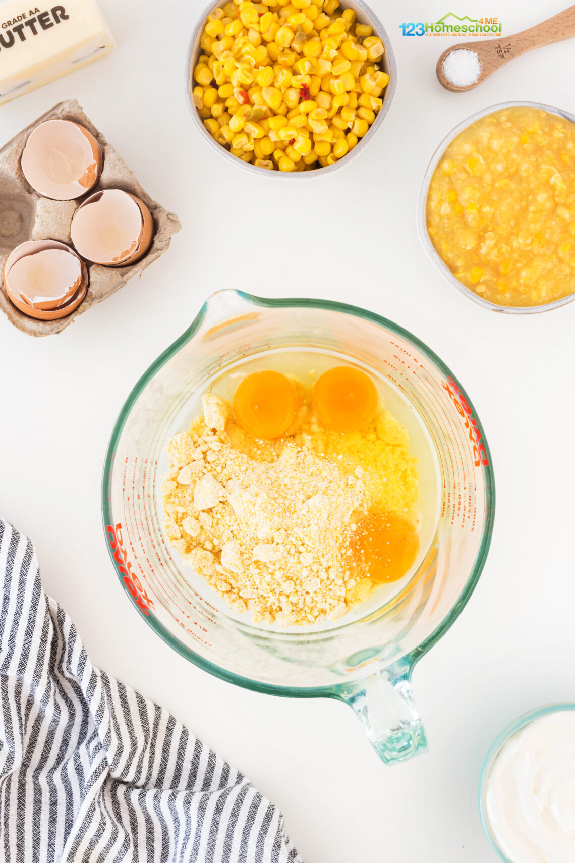 🌽 EASY Corn Spoon Bread Pudding Recipe