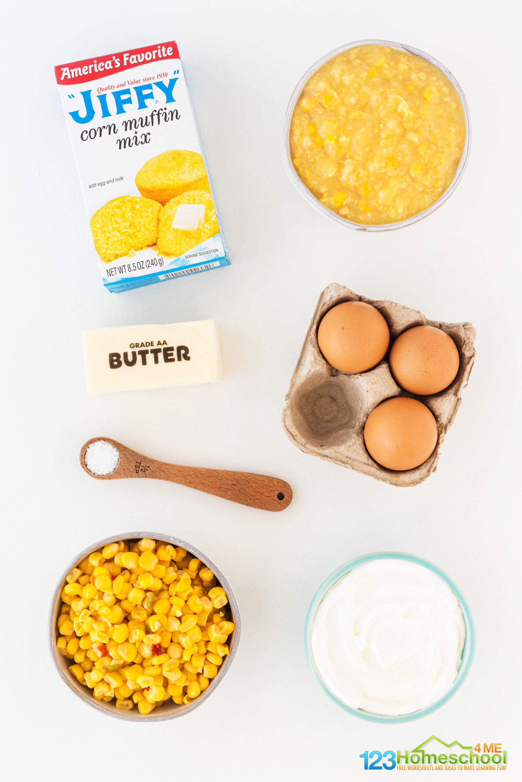 🌽 EASY Corn Spoon Bread Pudding Recipe