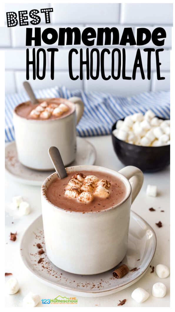 EASY Homemade Hot Cocoa Recipe
