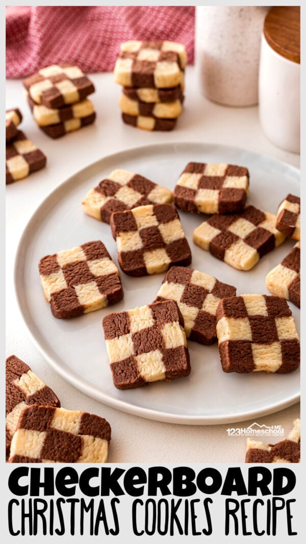 Stunning Checkerboard Christmas Cookies Recipe