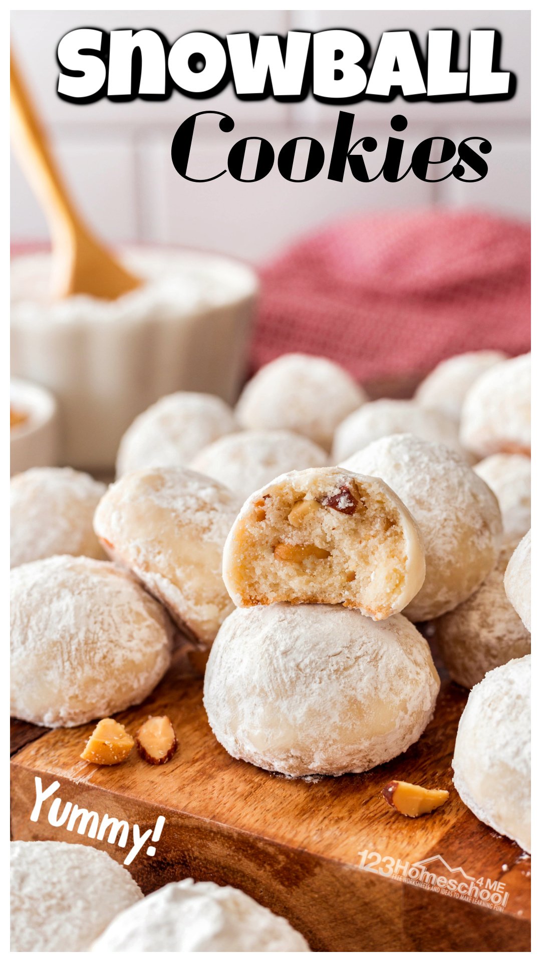 Mexican Wedding Cake Cookies Recipe (aka Snowball Cookie)