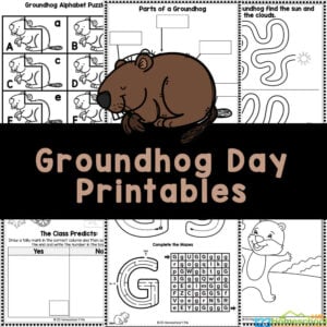 FREE Groundhog Day Printables, Worksheets, & FUN!