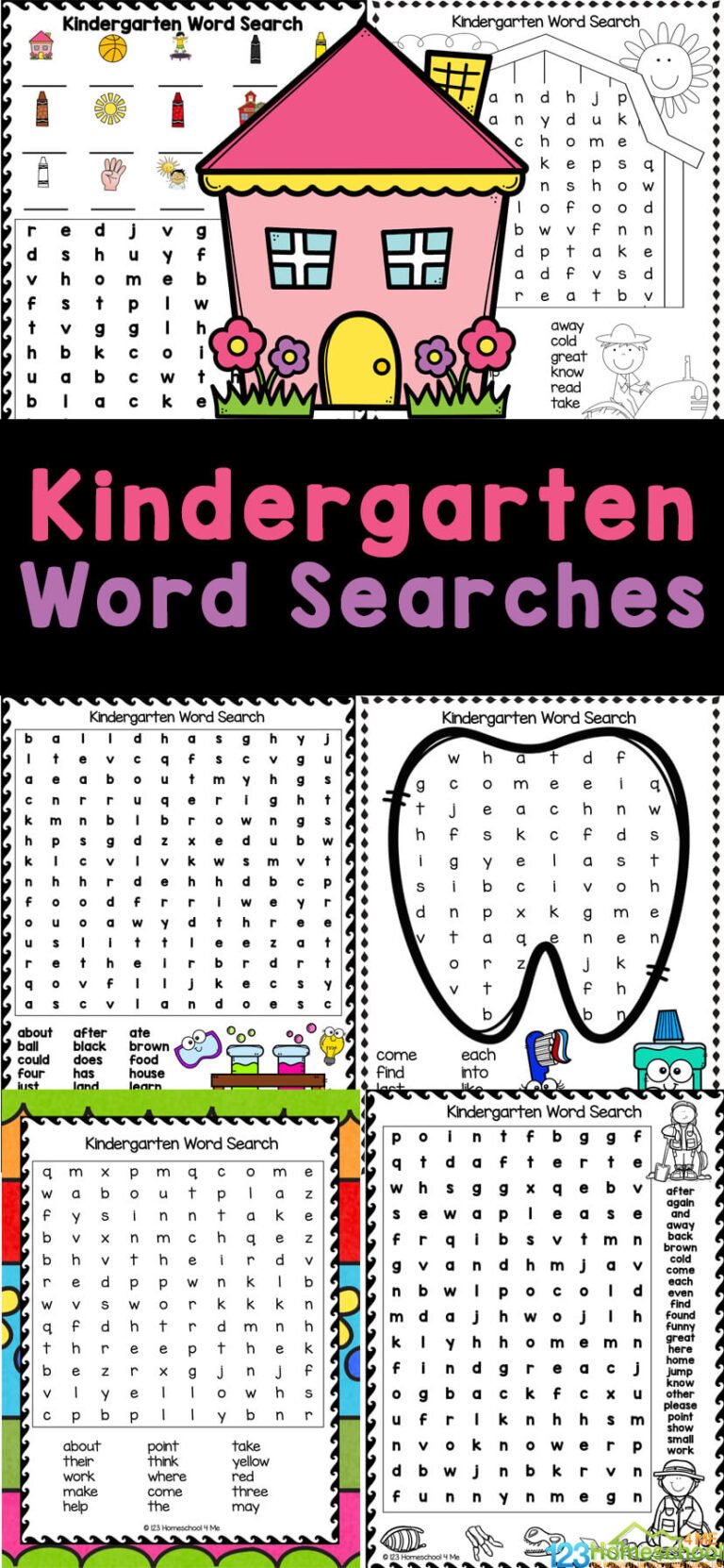 Spring Word Searches FREE Printable