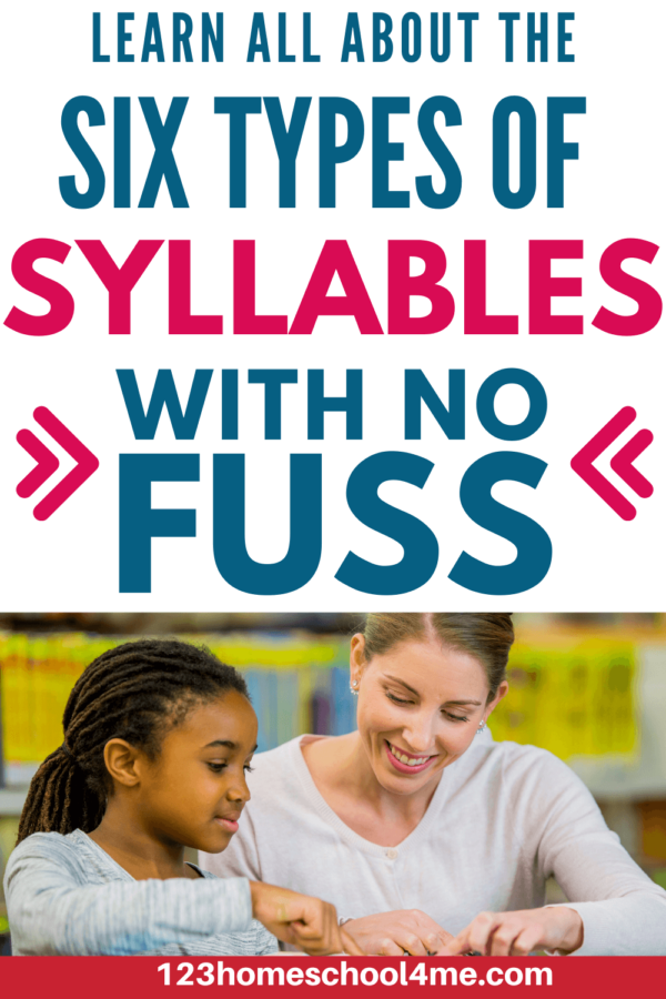 6 Types of Syllables: The Ultimate Guide