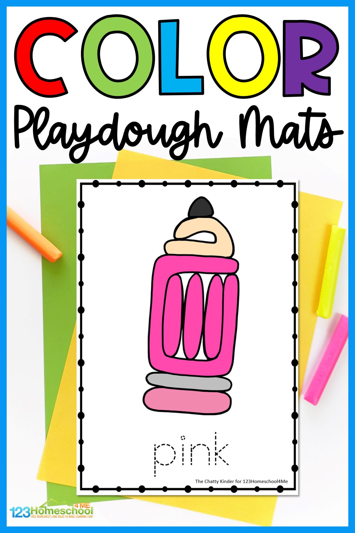 FREE Printable Color Worksheets for Kids