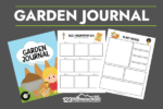 FREE Printable Garden Journal for Kids