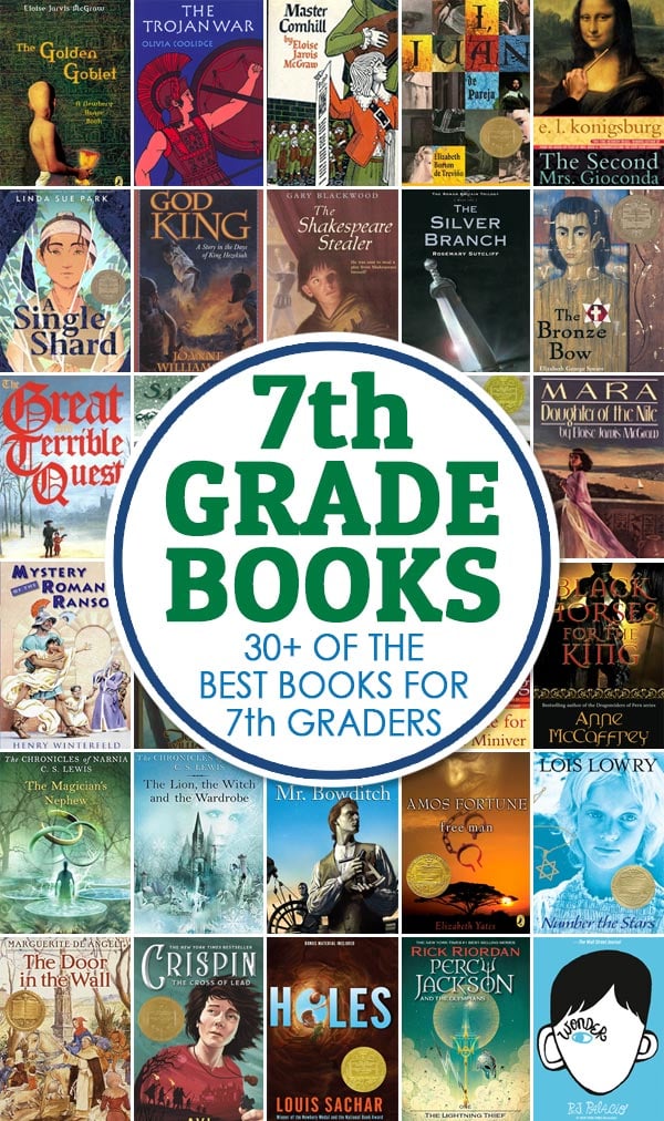 Free Printable 7th Grade Books Reading List