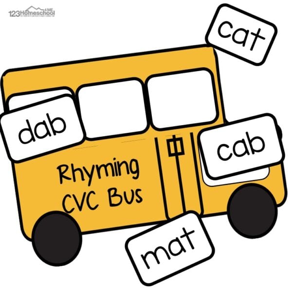 FREE CVC Words Games, Worksheets & Activities