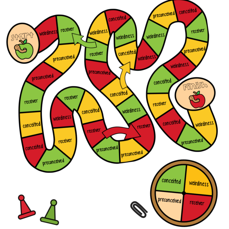 ei Vowel Team Words FREE Printable Phonics Game