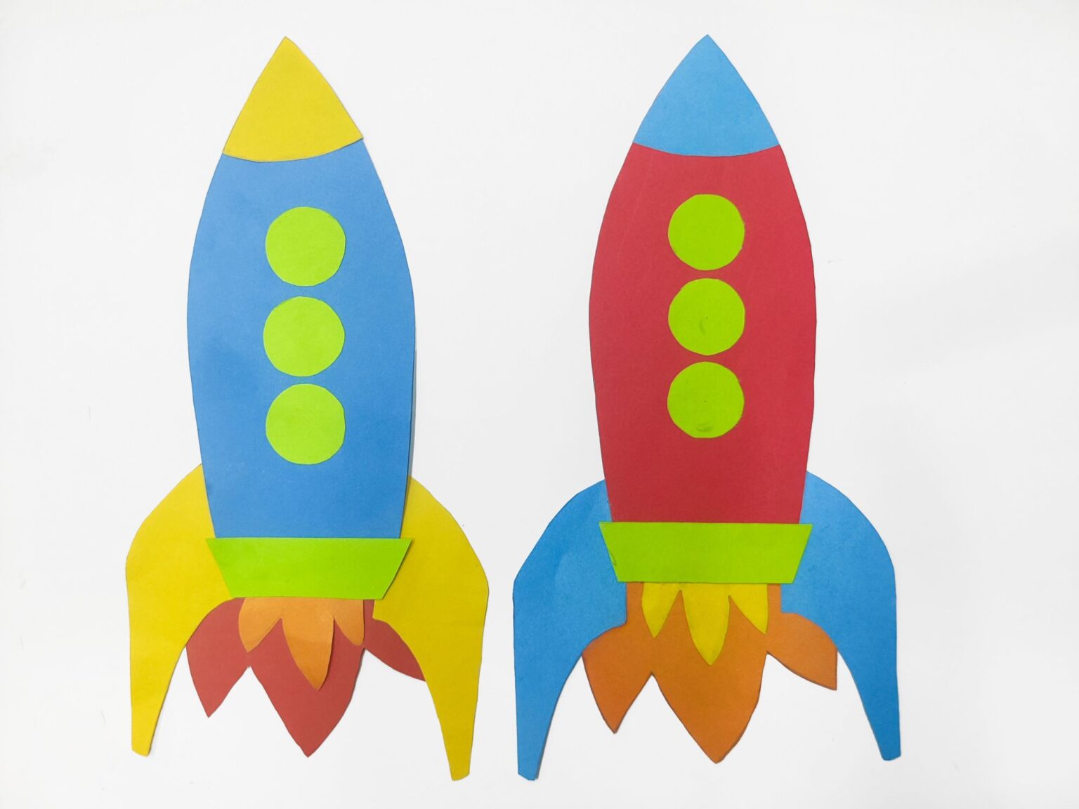 Simple and Fun DIY Rocket Space Craft for Kids (with FREE Template)
