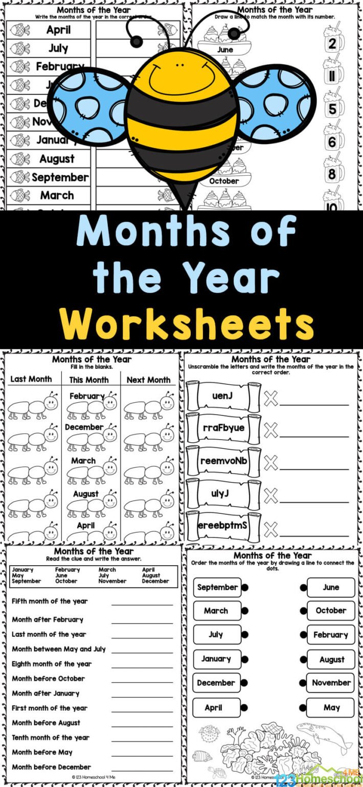 Free Printable Traceable Calendars 2025-2026 for Kids