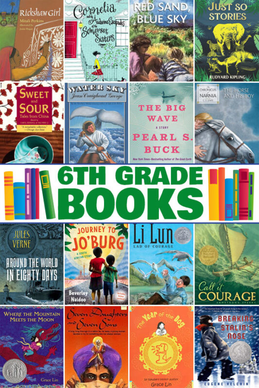 Free Printable 6th Grade Books Reading List