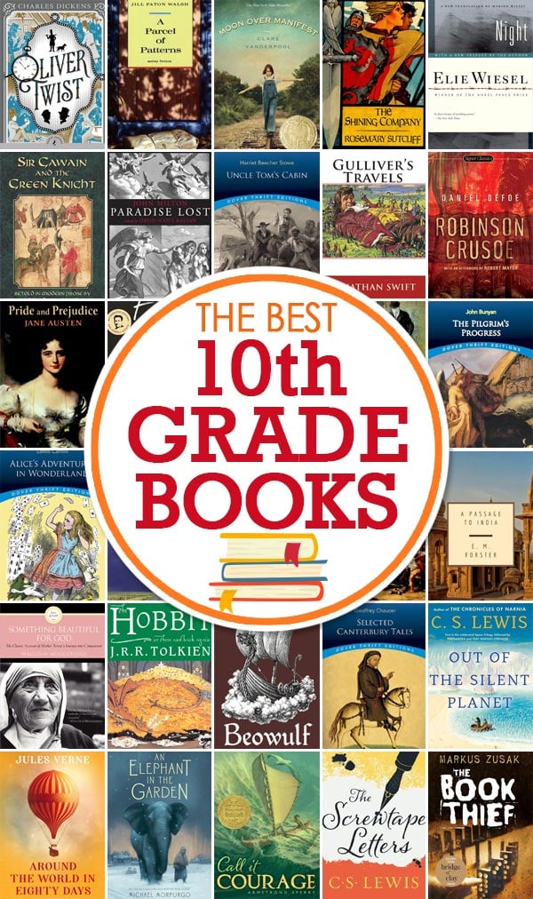 Free Printable 10th Grade Books Reading List