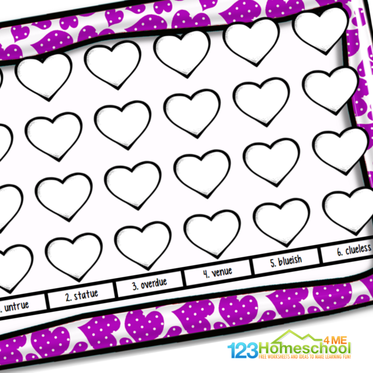 ue Phonics Sound - Free Printable Vowel Teams Game