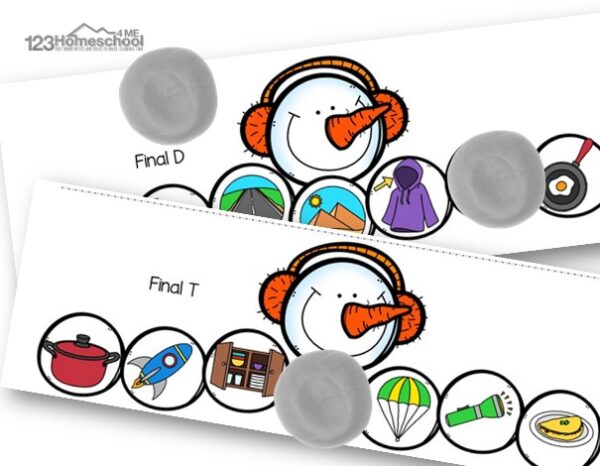 Snowman Kids Activiities