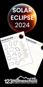 Solar Eclipse 2024 - Free Printable Activity Sheets