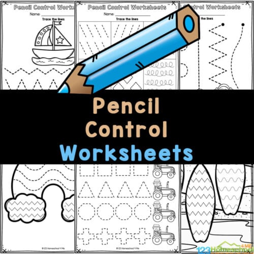 Preschool Worksheets Archives - 123 Homeschool 4 Me