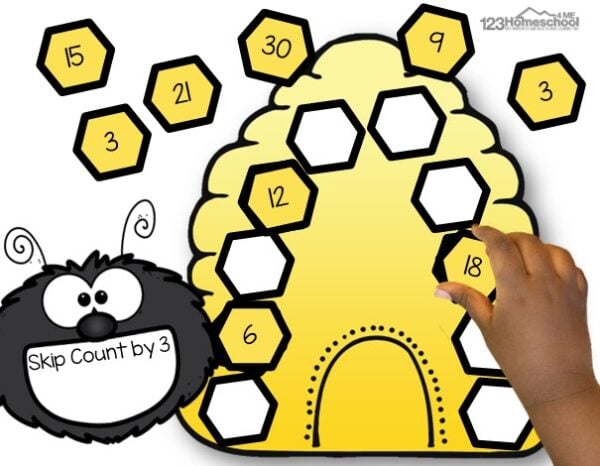 FREE Skip Counting Worksheets and Games