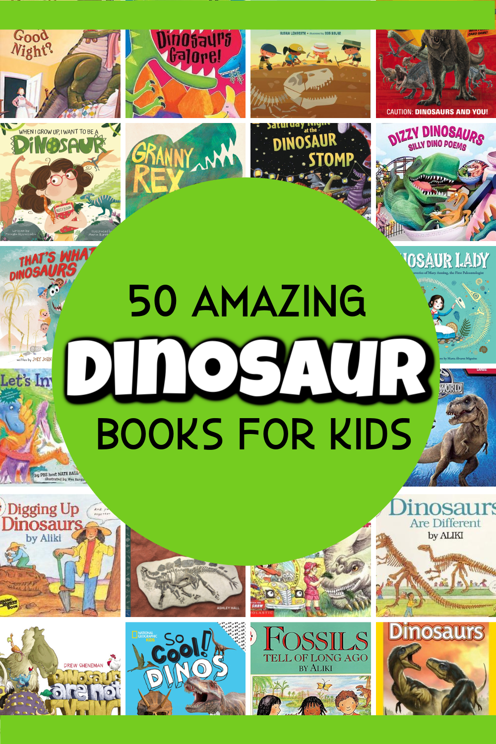 50+ Best Dinosaur Books for Kids