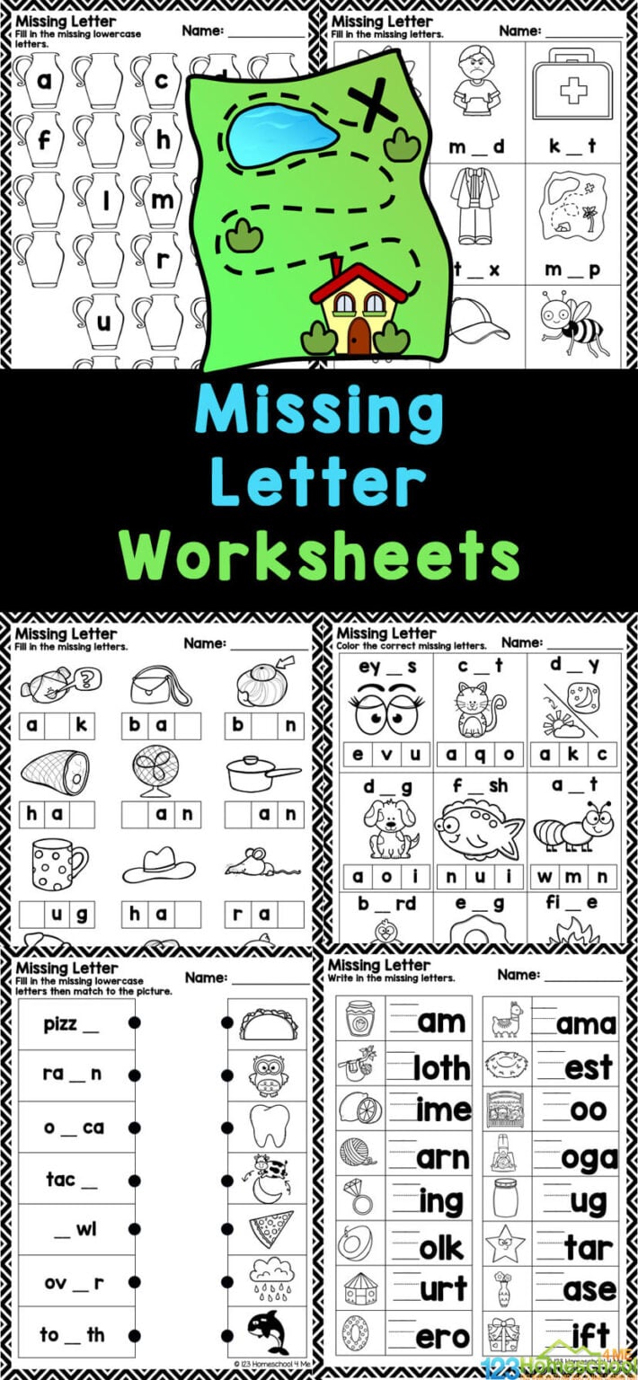 FREE Printable ABC Letter Matching - Match the Same Letters Worksheets