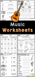 🎼 FREE Learn How to Read Music Printables for Kids