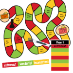 Schwa Sound Game for Practicing "on" Words - Free Printable!