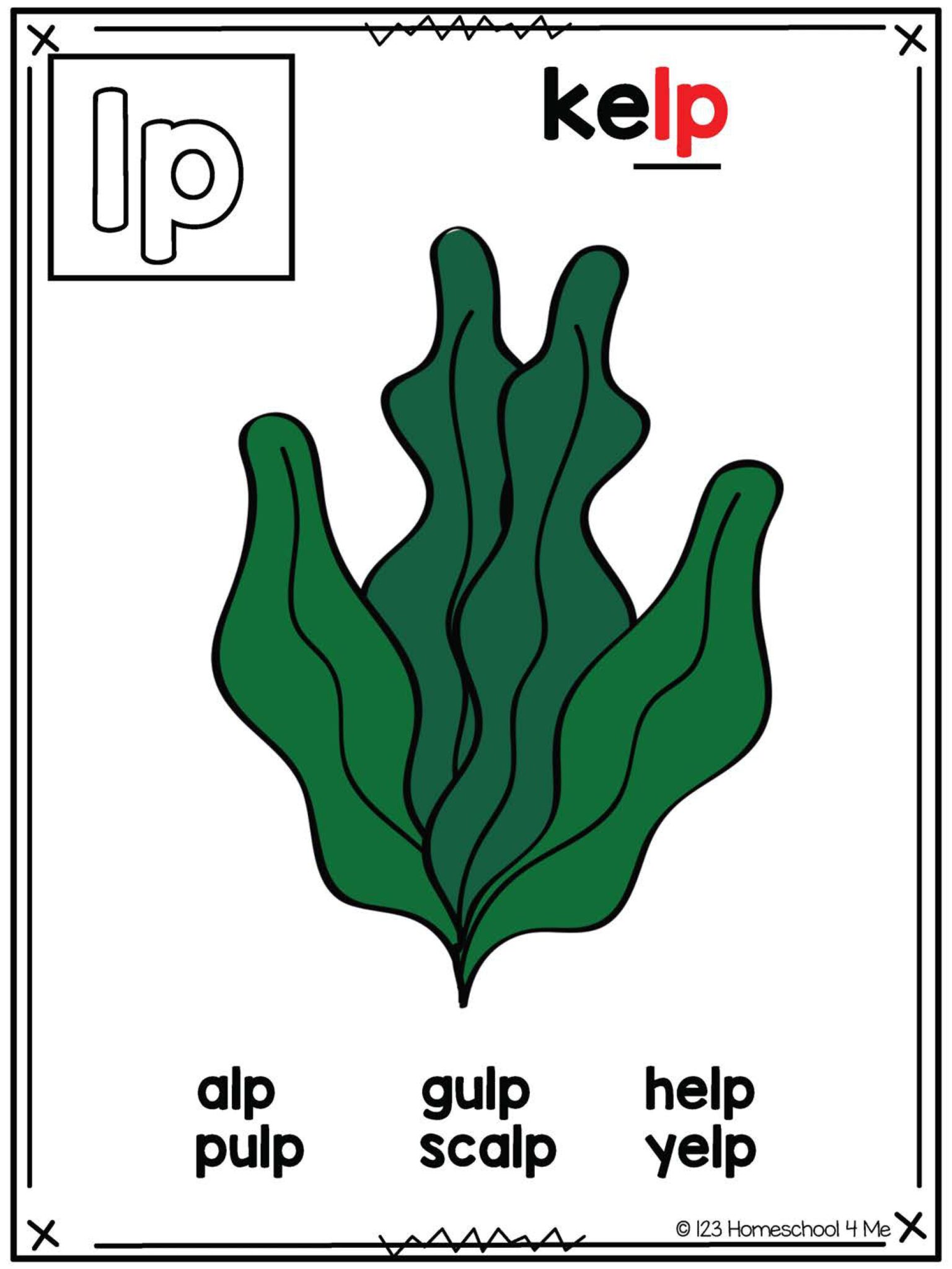 Ending Blends - Final Consonant Blends Charts