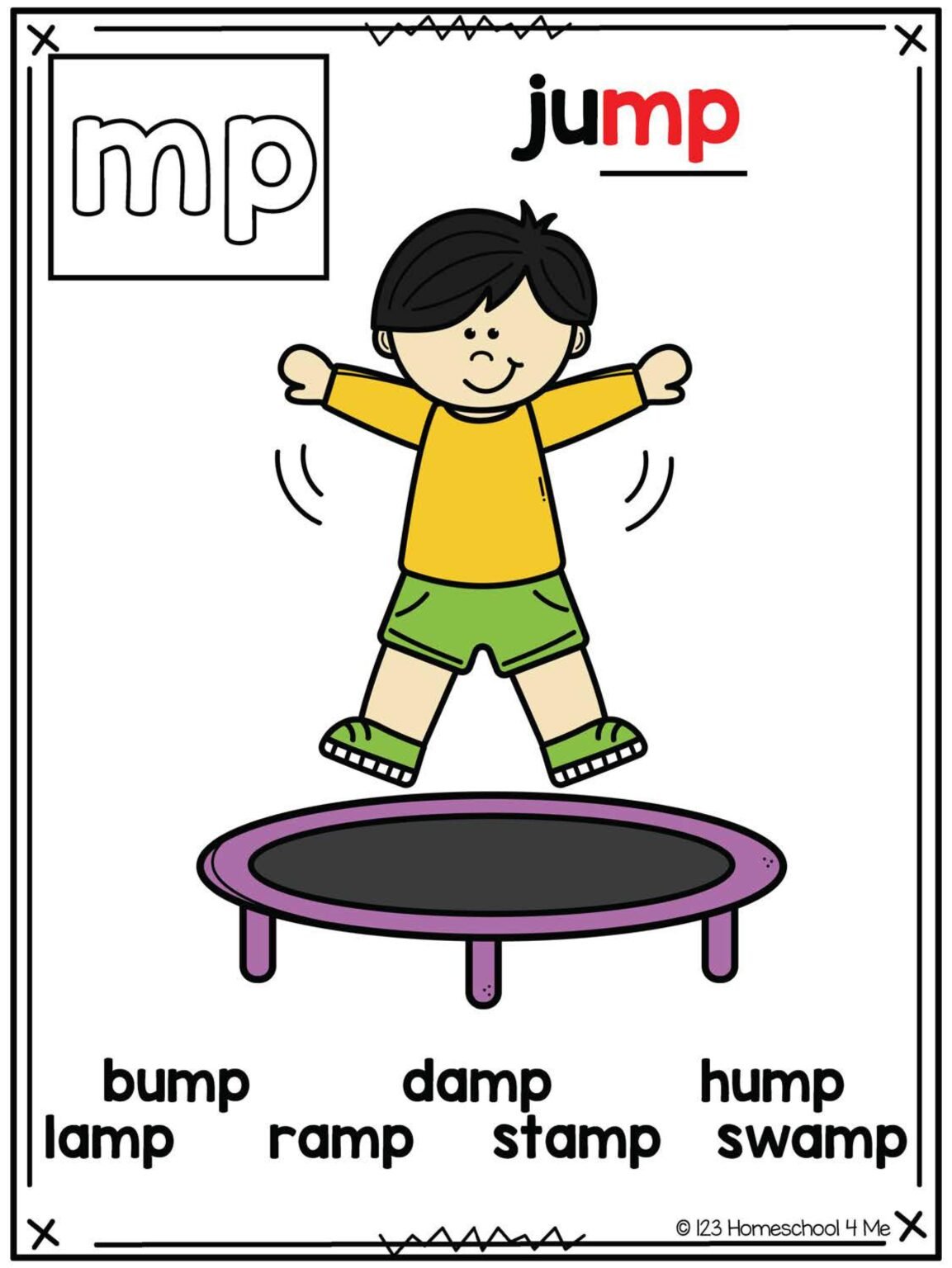 Ending Blends - Final Consonant Blends Charts
